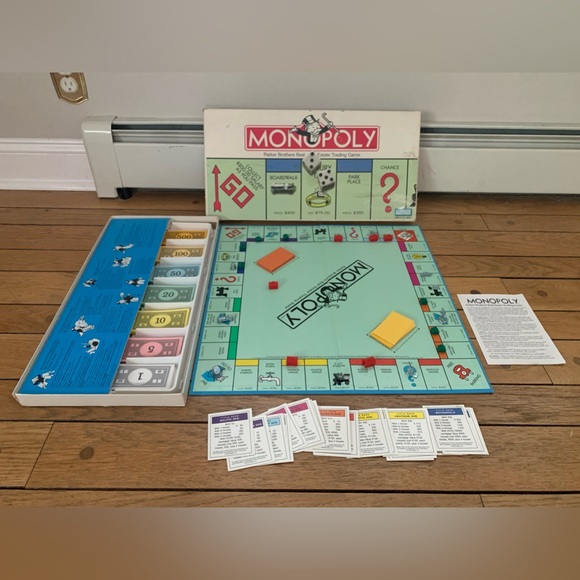Parker Brothers | Games | Vintage 996 Parker Brothers Monopoly | Poshmark